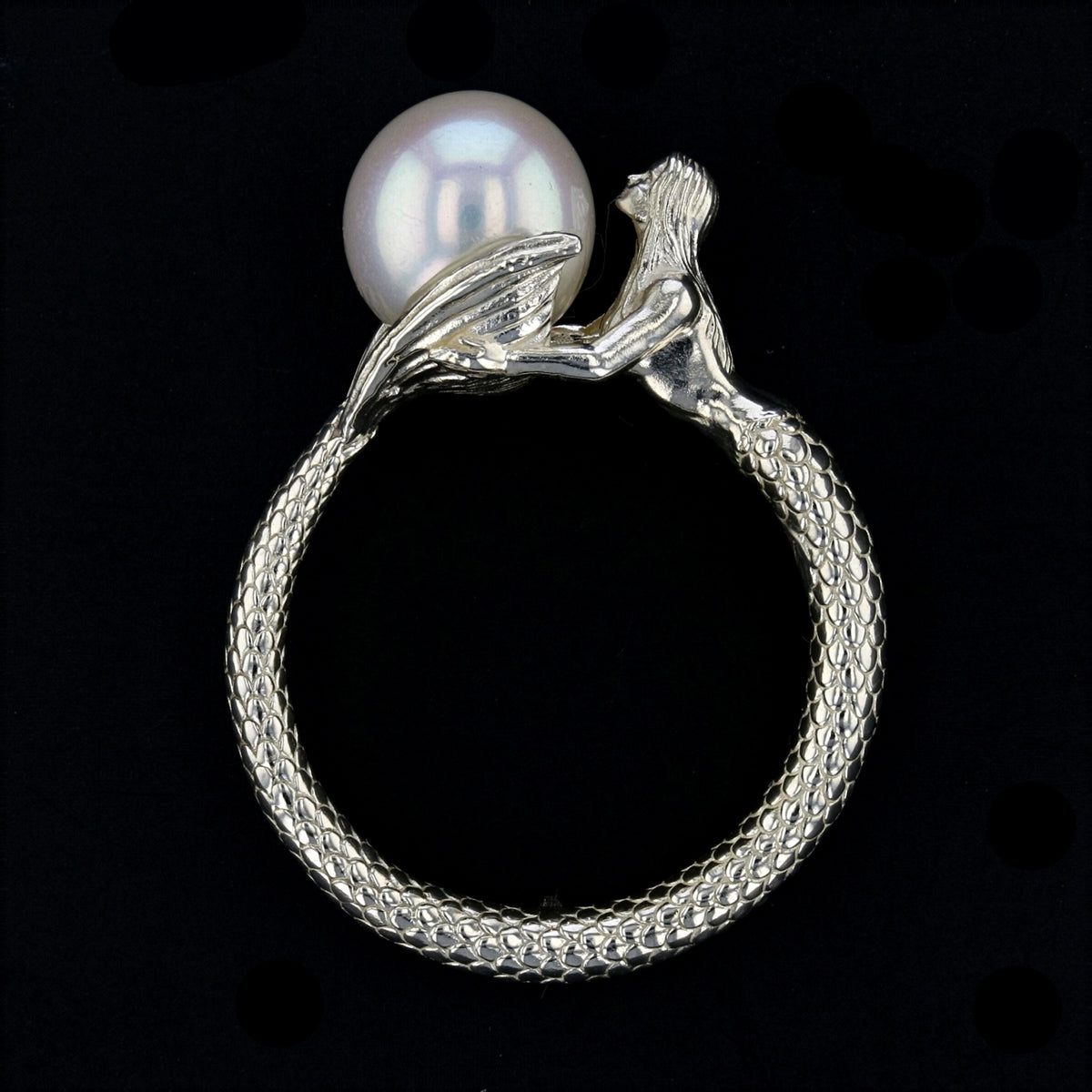 Mermaid Pearl Ring – David's Antiques & Jewelry